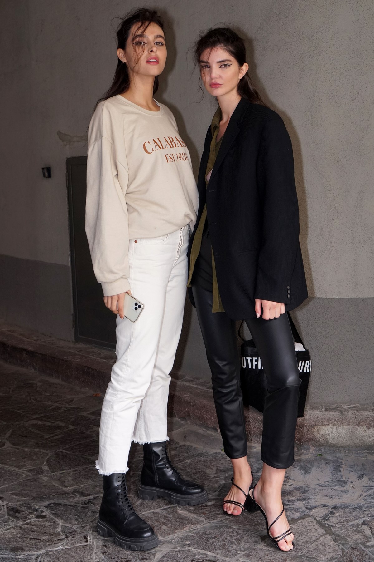 Models' style at Mfw a/w 19
