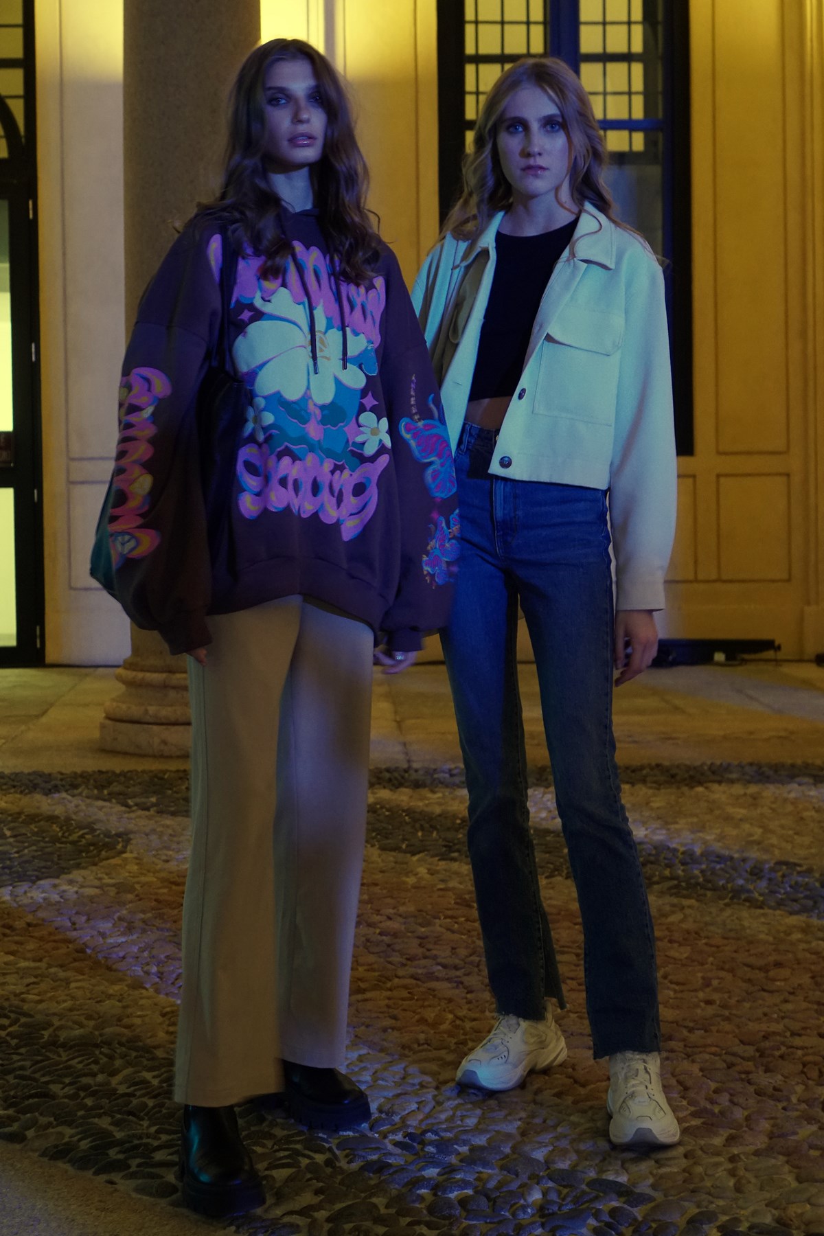 Lo stile delle modelle - Milano moda donna primavera/estate 2021