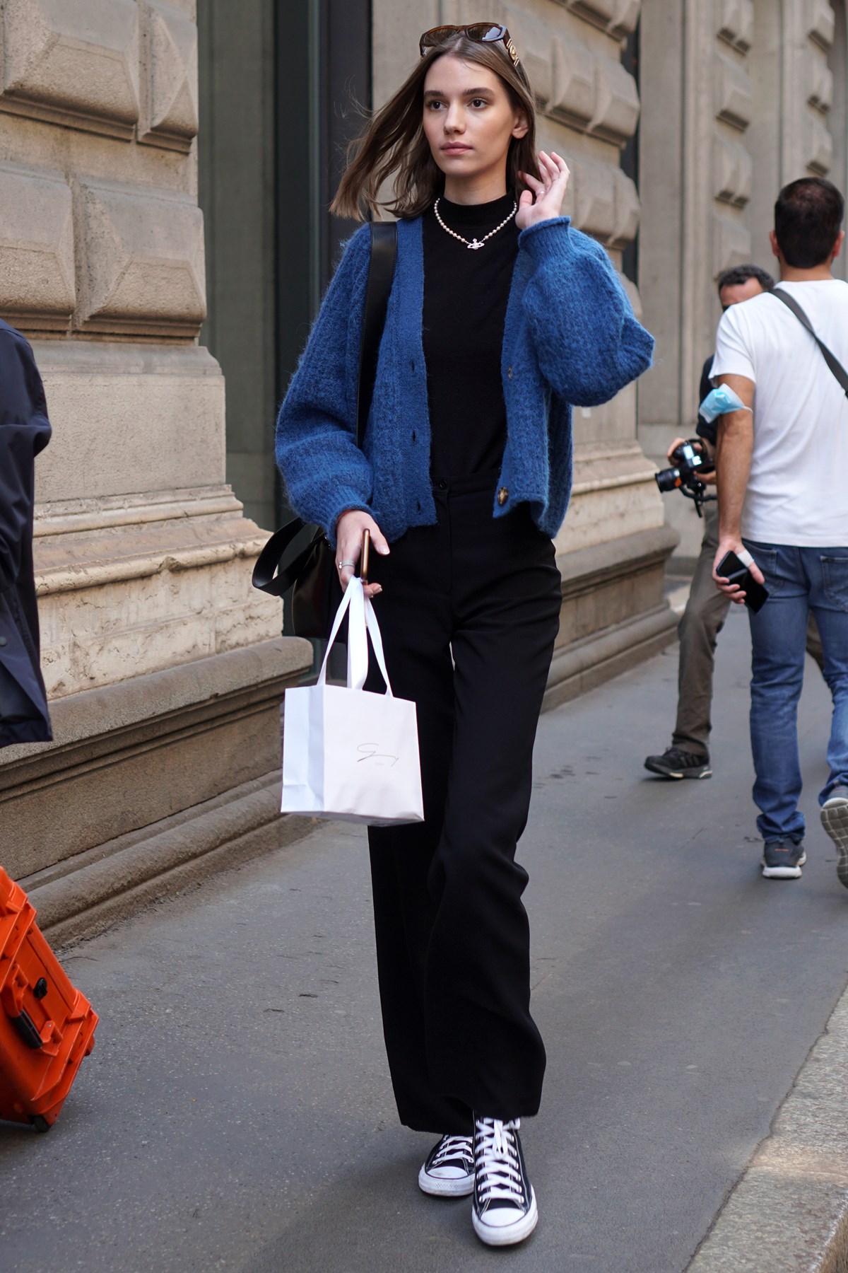 Lo stile delle modelle - Milano moda donna primavera/estate 2021